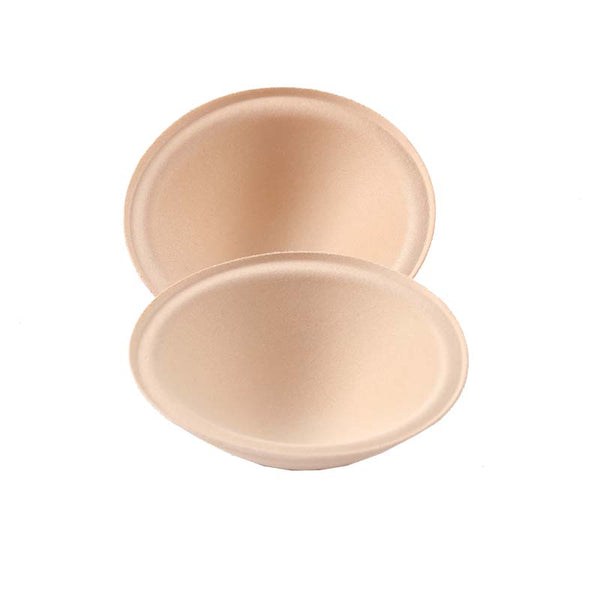 Womens Dance Round Top Bra Cup Pads Insert Strapless Sew-In Light Skin ...